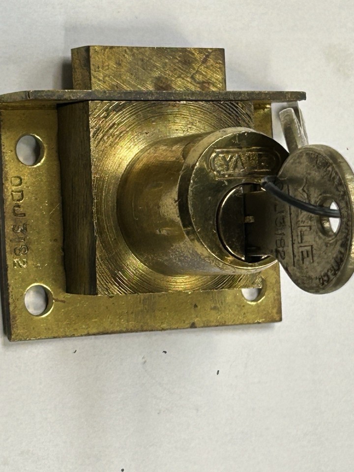 Jennings Slot Machine Back Door Lock & 2 Keys NEW OLD STOCK FOR CHIEF ...