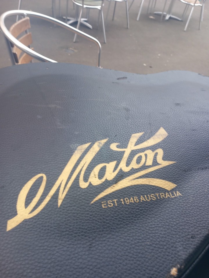 Maton S60 Solid 60 With Fitted Pick Up And Maton Hardcase | eBay UK