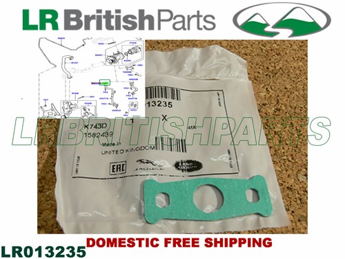 GENUINE LAND ROVER TURBOCHARGER OIL RETURN HOSE GASKET 3.0L DIESEL ...