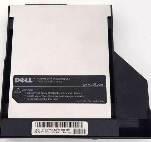 Set of (2) Dell Laptop Disk Drive Modules 3.5" Floppy & 8x DVD-Rom ...