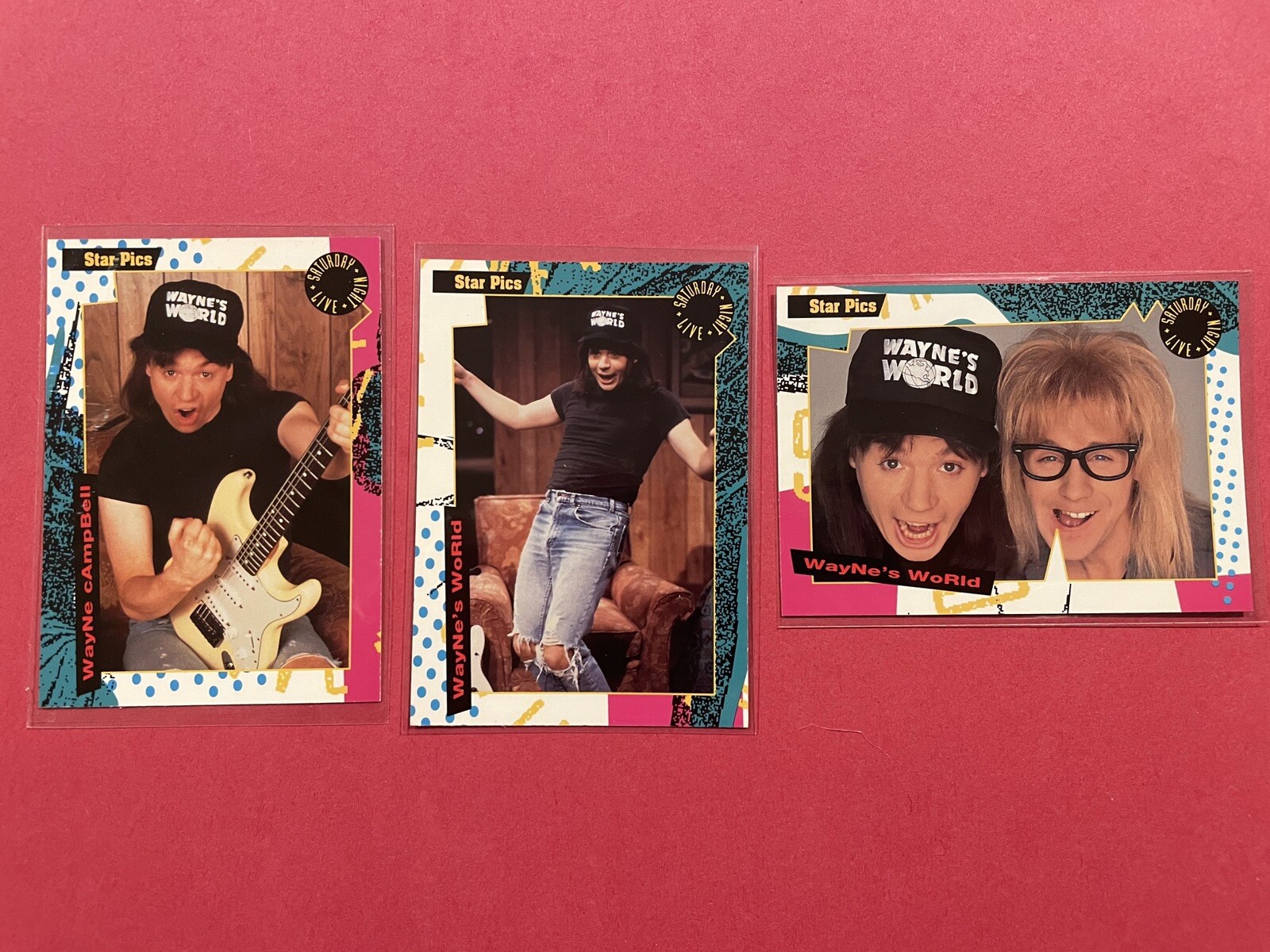1992 Star Pics Saturday Night Live SNL Cards Wayne's World Mike Myers ...