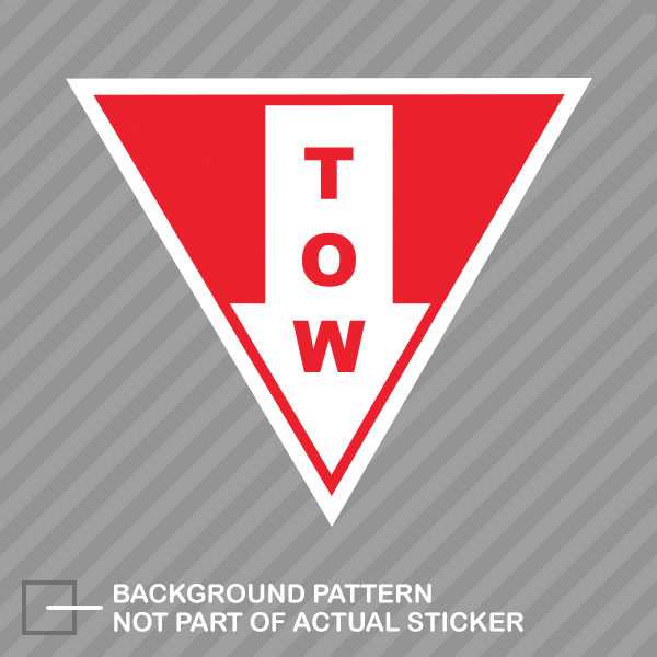 TOW Point Sticker Decal Vinyl racing safety car #2 | eBay