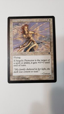 1997 Magic: The Gathering - Tempest Angelic Protector | eBay
