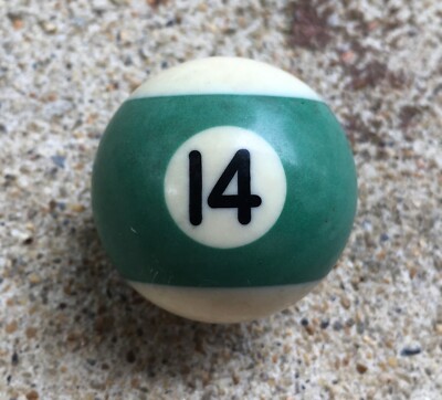 Mini Pool Ball #14 - Brand Unknown | eBay