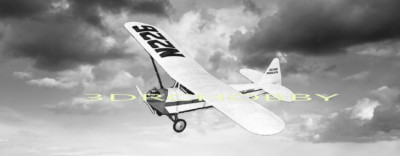 Heath Super Parasol 53" WS RC Airplane Kit Laser Cut Balsa Ply Short ...