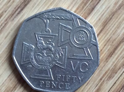 Rare 50p Victoria Cross VC Coin | eBay UK