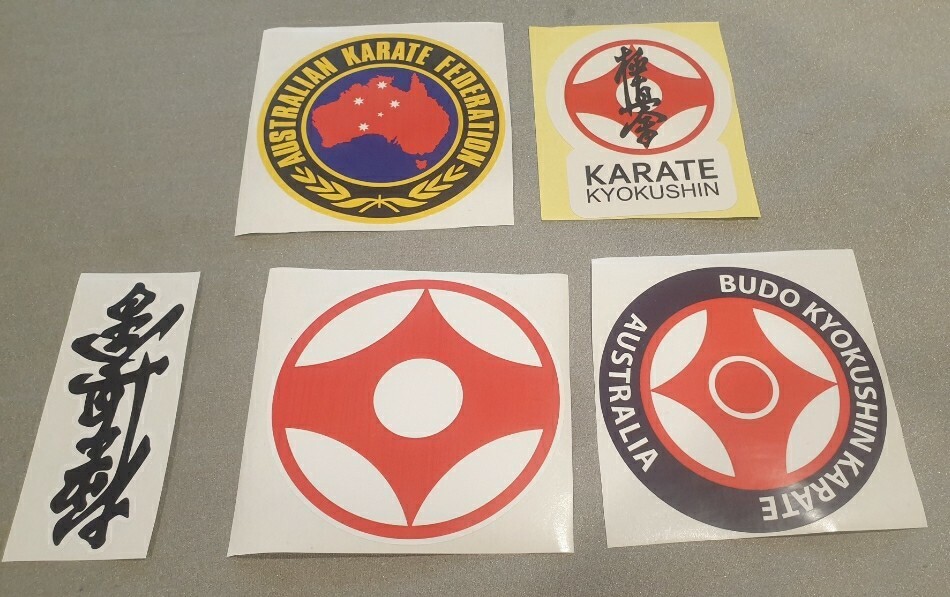 5 Kyokushin Karate Japanese MMA Stickers Gi DECAL FLAG JAPAN POSTER ...