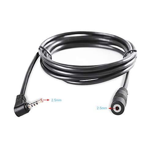 2.5mm Male to Female Backup Camera Extension Cable for Rearview Camera ...