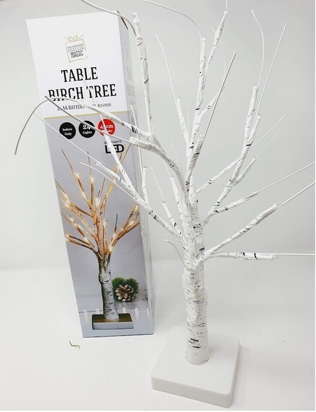 Festive Magic LED Twig Birch Table Tree (XB4945) for sale online | eBay