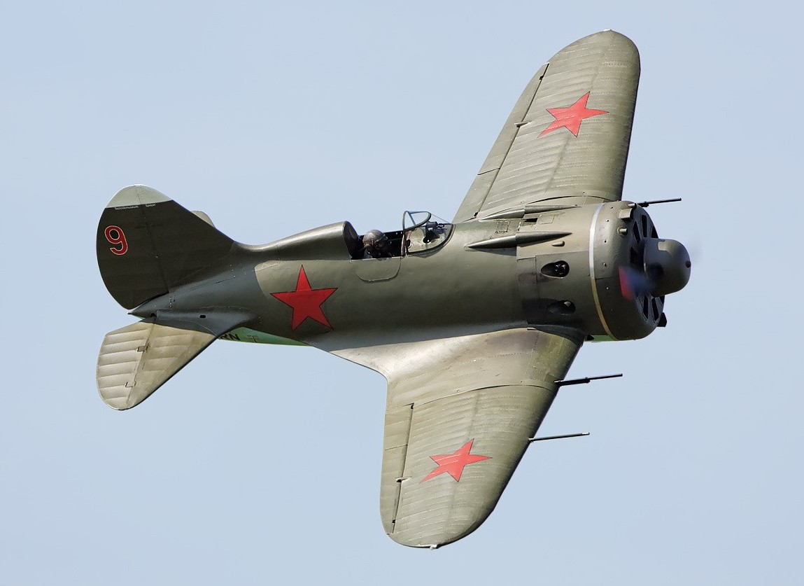 Polikarpov I-16 Soviet Fighter Aircraft Mahogany Wood Model Large New ...