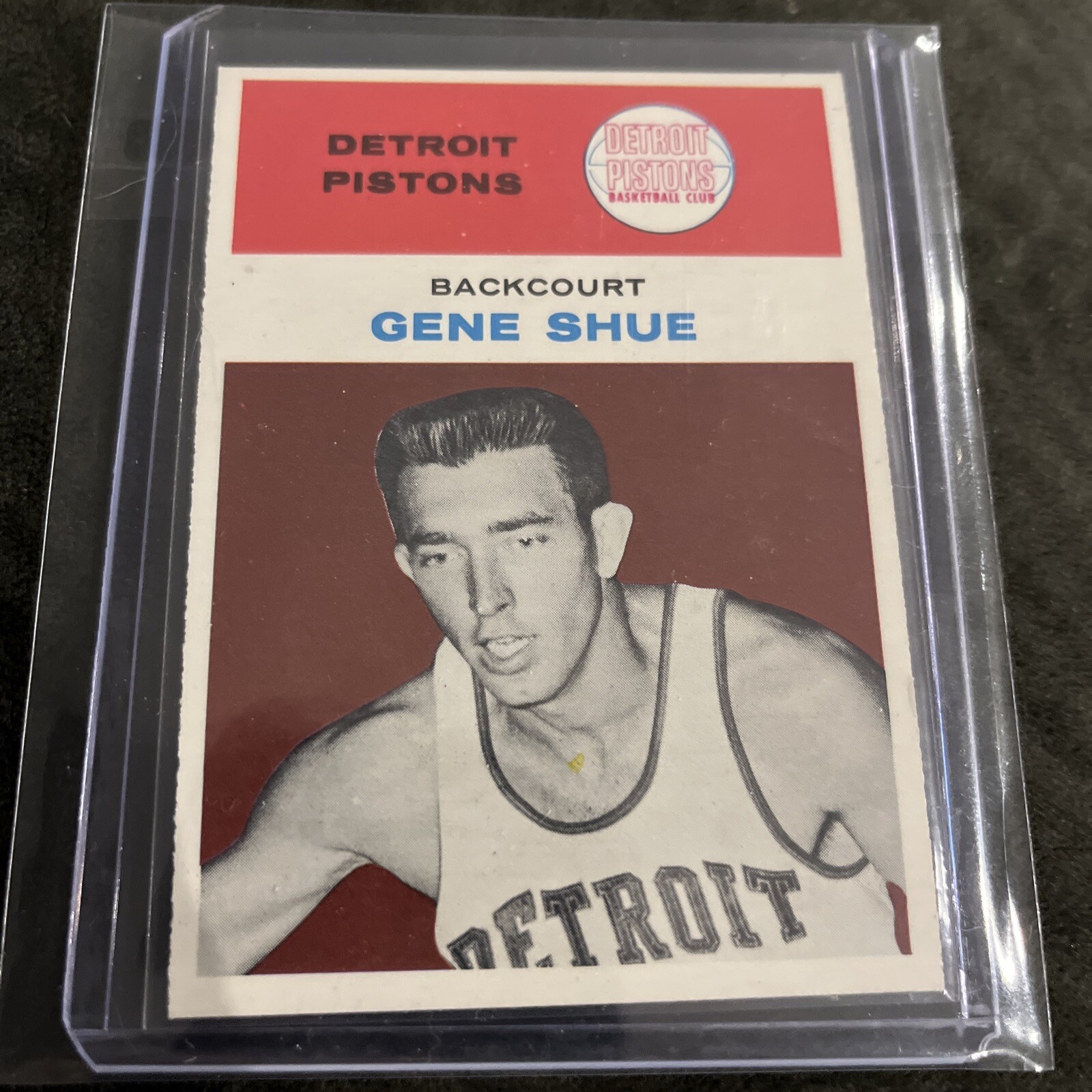 1961 Fleer Basketball Gene Shue Card # 41 Near Mint Condition | eBay