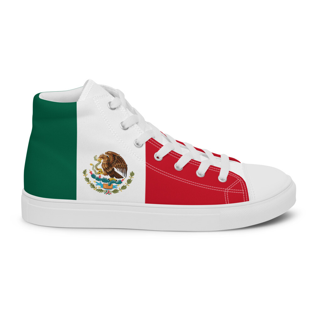Dope high top Mexican flag Shoes 2024 Footwear | Tenis Chingones ...