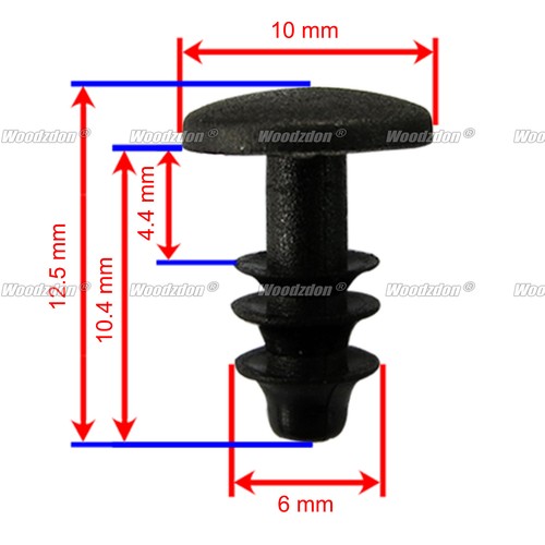 80 Pcs Door Weatherstrip Retainer Clip Fastener For Toyota For Lexus ...