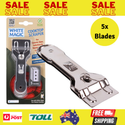 Kitchen Cooktop Scraper Cleaner Handheld Ceramic Glass Induction ...