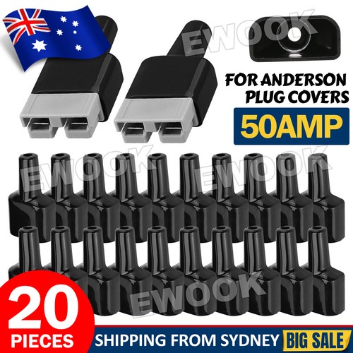 20x Waterproof For Anderson Style 50A Plug dust cable sheath cover 50A ...