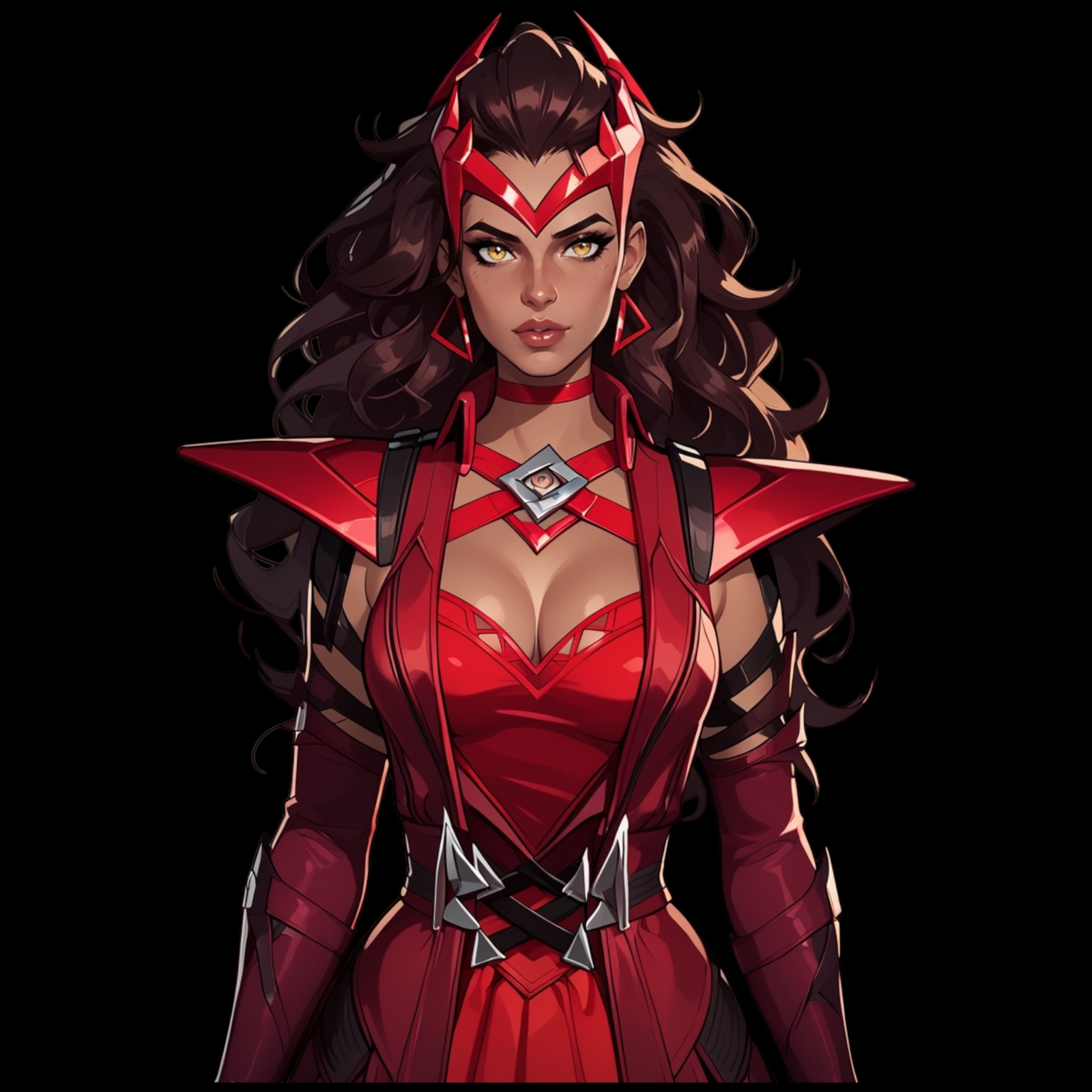 Wanda Maximoff Scarlet Witch 6" Vinyl Sticker Car Decal Anime Comic ...