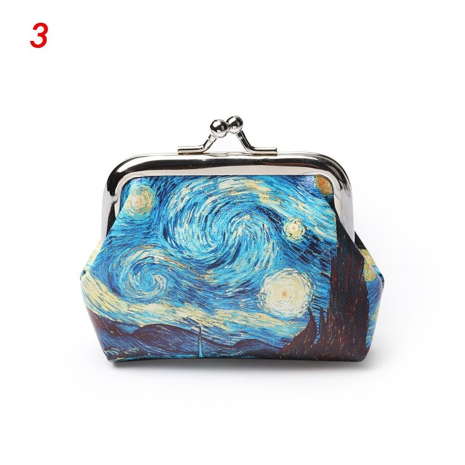 Vintage Mini Handbag Hasp Women Clutch Small Wallet Change Bag Coin ...