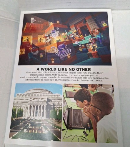 Minecraft: Time Magazine 2025 . The World's Favorite Game Minecraft ...