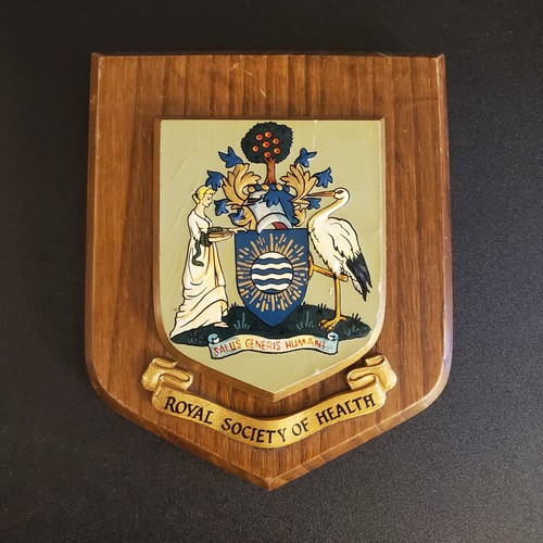 Old Nurse Doctor University Royal Society Of Health Hospital Crest ...
