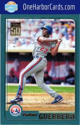2001 Topps Opening Day Montreal Expos #93 Vladimir Guerrero | eBay