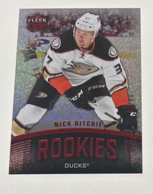 2015-16 Fleer Showcase Ultra Rookies Platinum Medallion Nick Ritchie ...