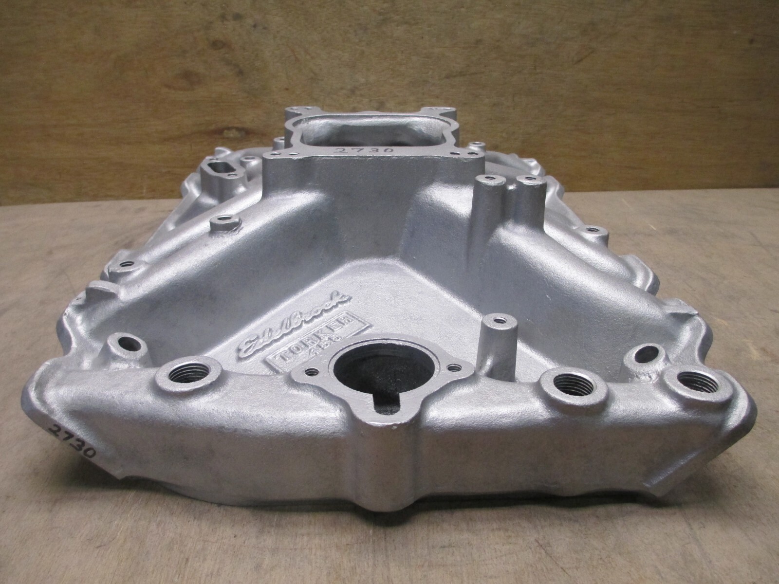 Olds Oldsmobile 455 Edelbrock 2730 Torker Aluminum Intake Manifold ...