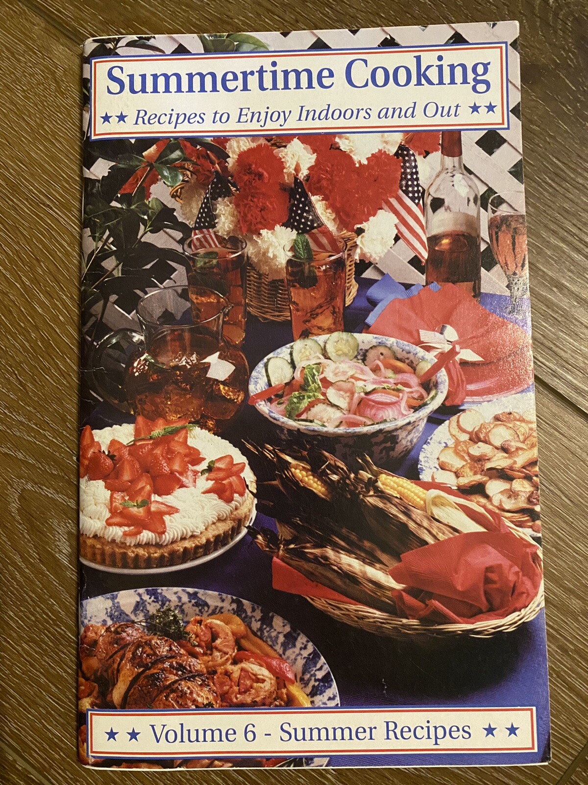 Vintage 2002 Summertime Cooking Military Veterans Cookbook Recipes Cook ...