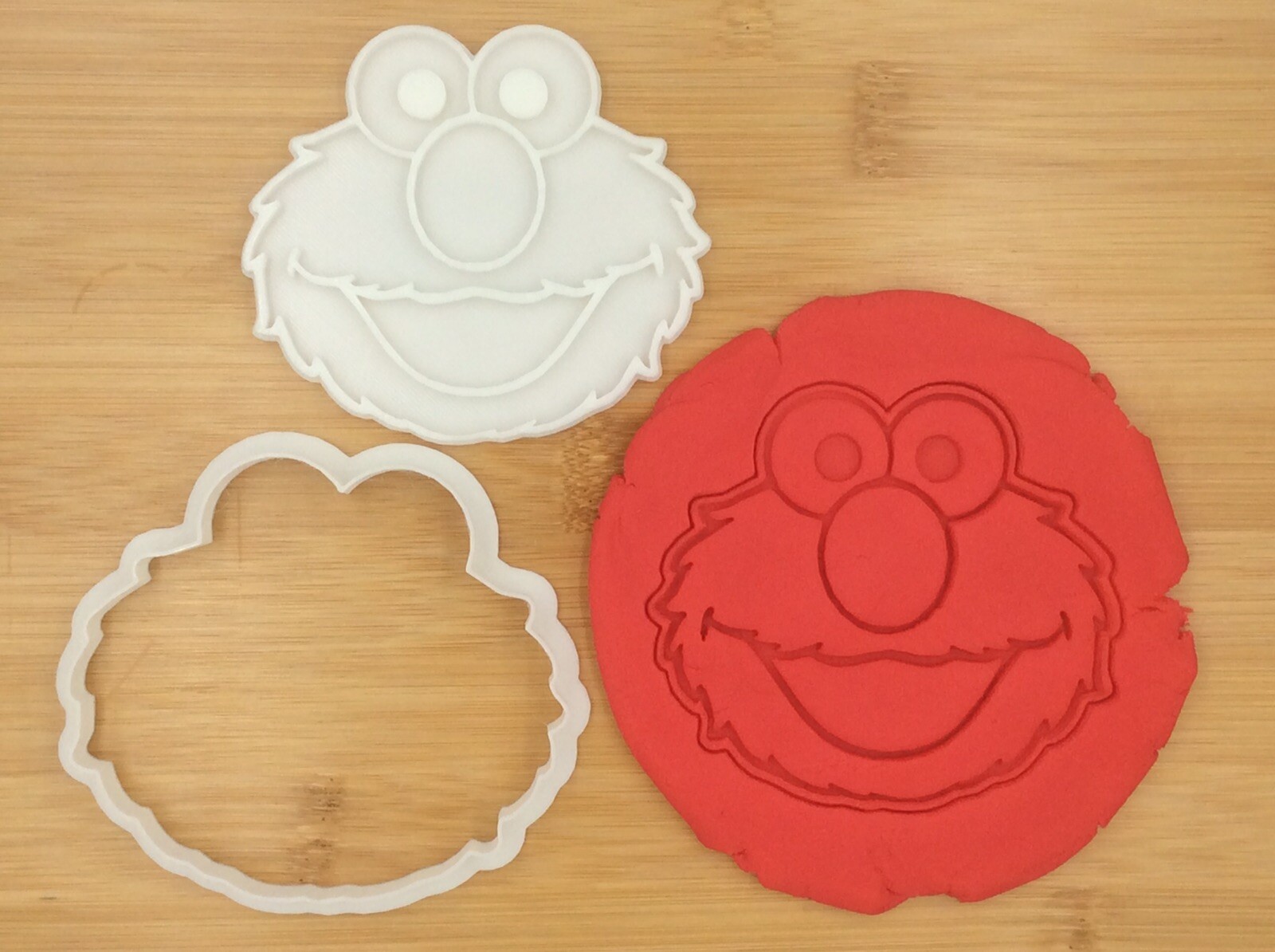 Elmo Cartoon Cookie Cutter Stamp Fondant Cake Biscuit Mould | eBay ...