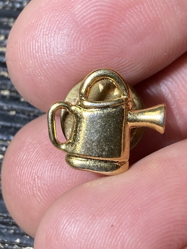 Vintage Gold Water Can Lapel Pin Vest Collectible EUC K292 | eBay