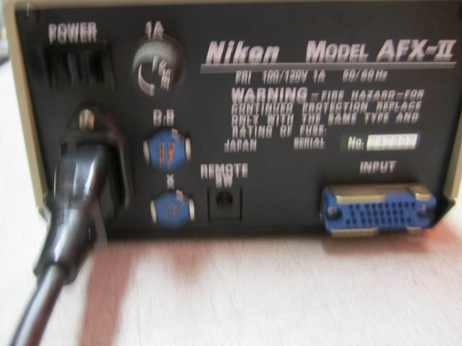 Nikon AFX-II Microscope Camera Controller | eBay