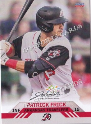 2022 Arkansas Travelers Patrick Frick RC Rookie Seattle Mariners | eBay
