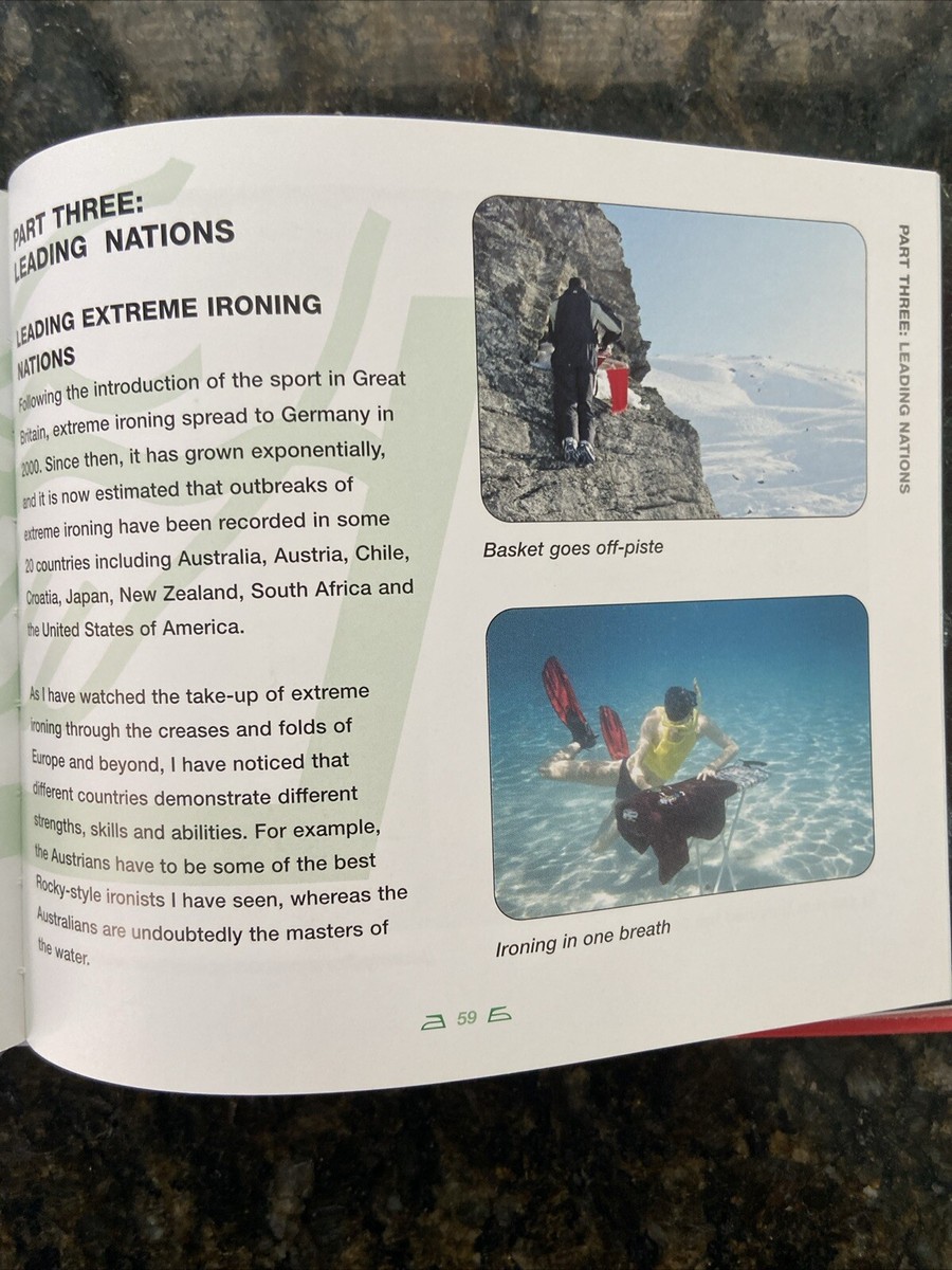 Extreme Ironing JPEG | Nature, Animals, & Random Fun Facts | "Extreme