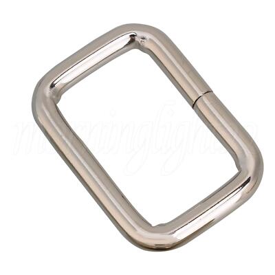20PCS 2.5cm Assorted Rectangle Ring Webbing Belts Buckle for Belt Bags ...