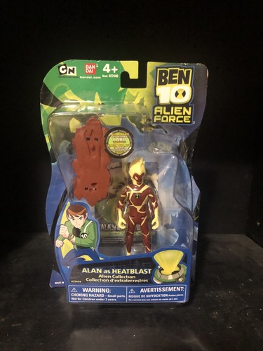 Ben 10 Alien Force Alien Collection 4” Action Figure: Alan As HeatBlast ...