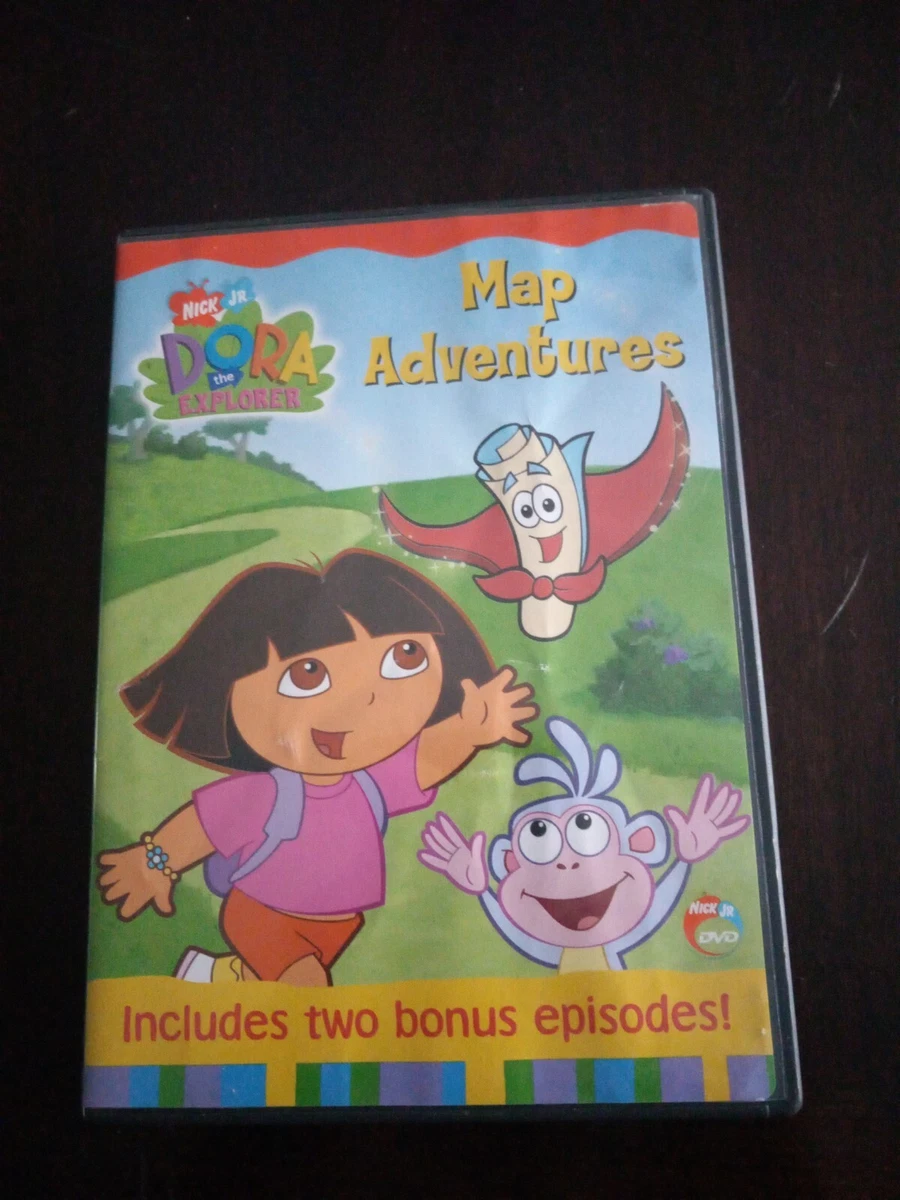 Dora The Explorer Map Adventures Dvd