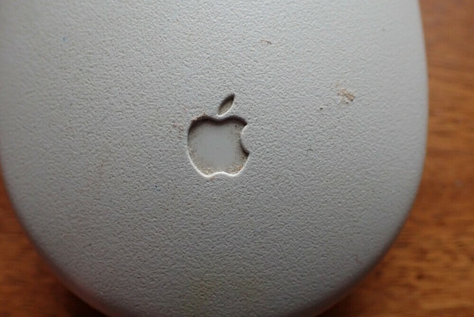 Vintage Official 90's Apple Desktop Bus Mouse II M2706 | eBay
