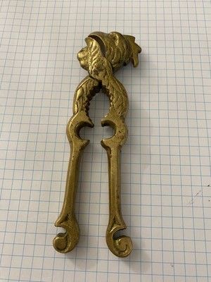 Brass Rooster Nutcracker Vintage Bottle Opener | eBay