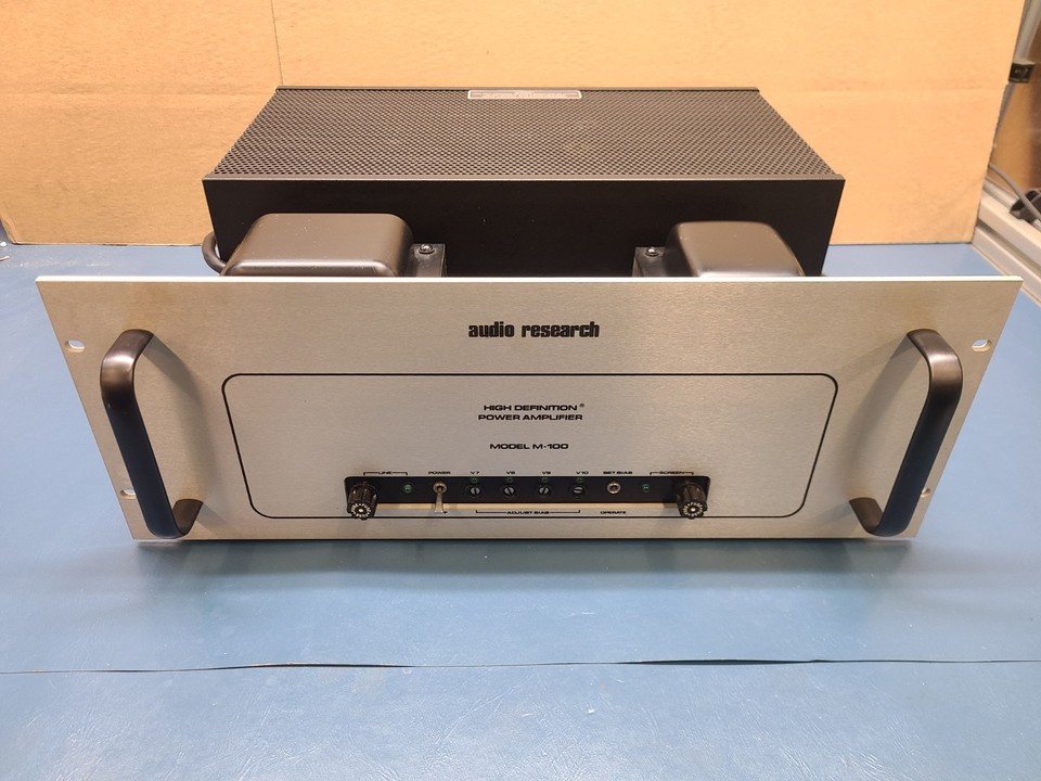 PAIR Audio Research M-100 High Definition Power Amplifier TESTED Stereo ...