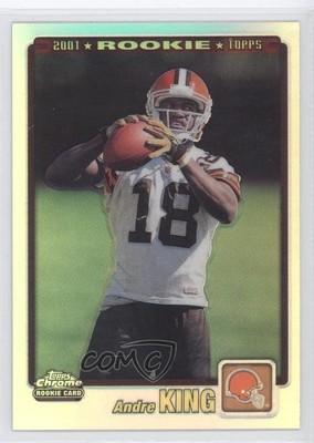 2001 Topps Chrome Rookie Refractor /999 Andre King #315 Rookie RC | eBay