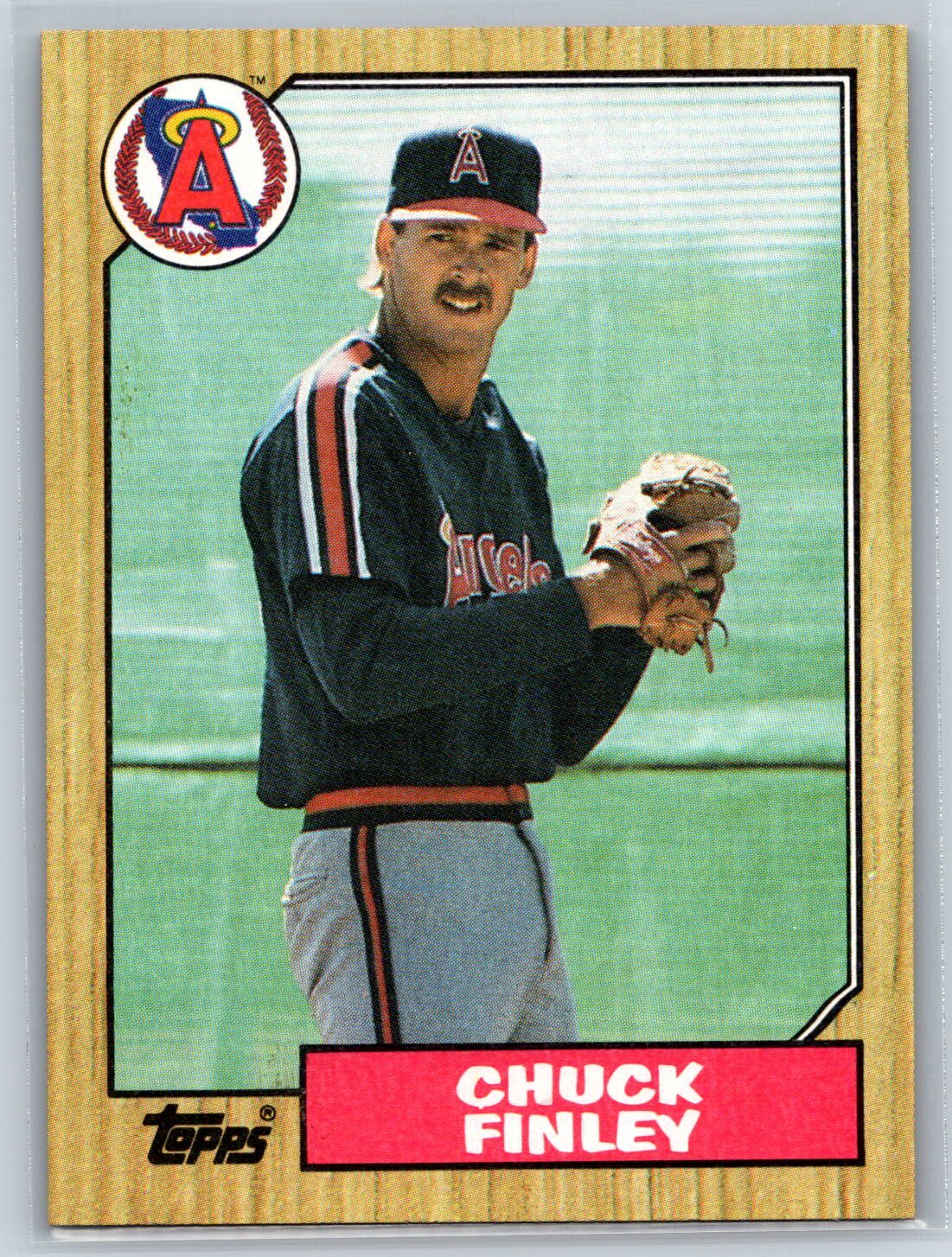 1987 Topps Chuck Finley Rookie California Angels RC #446 | eBay