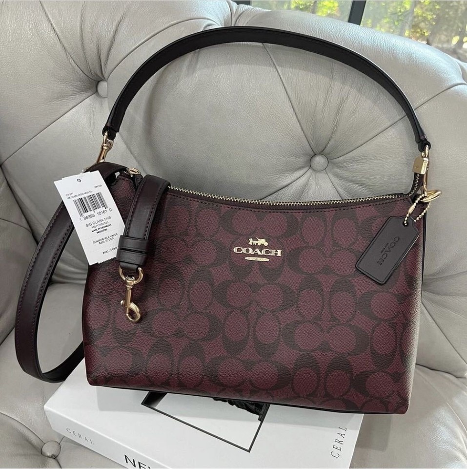 NWT Coach Clara Shoulder Bag | eBay