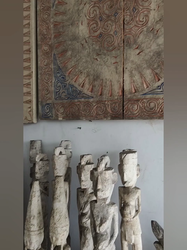 Nias Island Kalabubu Warrior Necklace Head Hunter Tribal Art Primitive ...