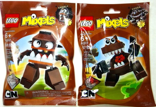 LEGO Mixels Series 2: (41512) Chomly & (41513) Gobba - NEW / Sealed | eBay