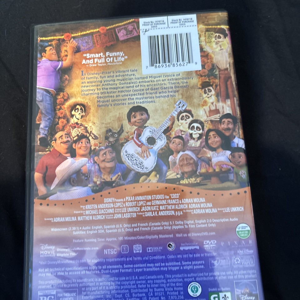Coco (DVD, 2017) 786936856279 | eBay