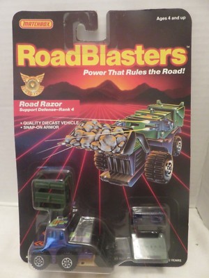 Matchbox RoadBlasters Road Blasters Road Razor Diecast Snap On Armor | eBay
