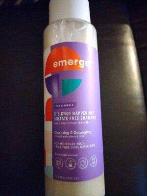 Emerge for Naturals It's Knot Happening Sulfate-Free Shampoo 15.5 Oz | eBay