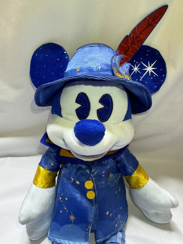 Disney Mickey Peter Pan Plush The Main Attraction 50th Anniversary | eBay