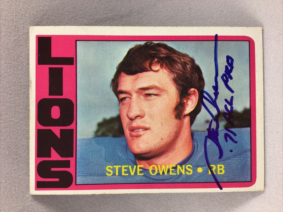 Steve Owens Oklahoma Sooners