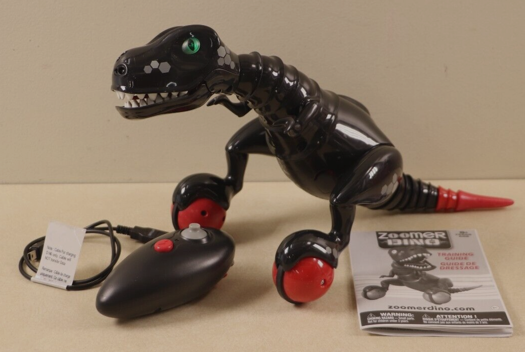 Onyx Zoomer Dino With Tin Storage Case