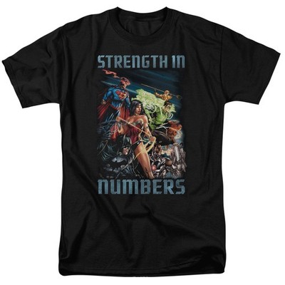 DC Comics - Justice League - Strength In Number - Adult T-Shirt | eBay